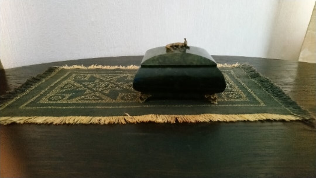 A Serpentine Stone Casket - Etsy
