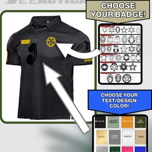 Custom First Responder Tactical Polo Shirts - Etsy