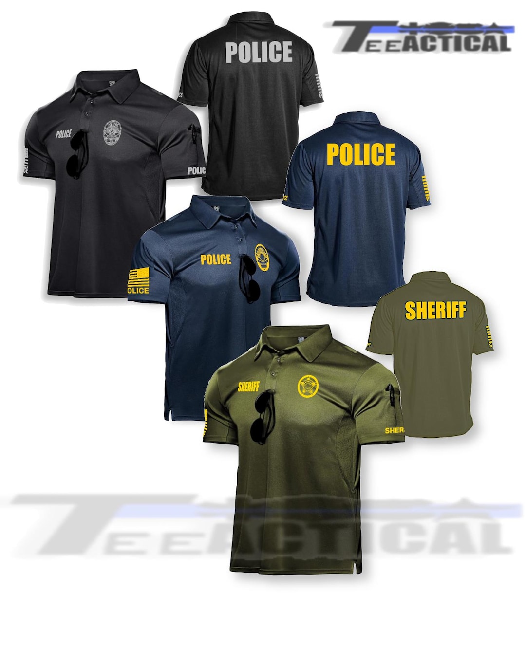 Custom First Responder Tactical Polo Shirts - Etsy
