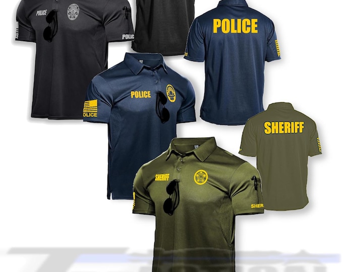 Custom First Responder Tactical Polo Shirts - Etsy