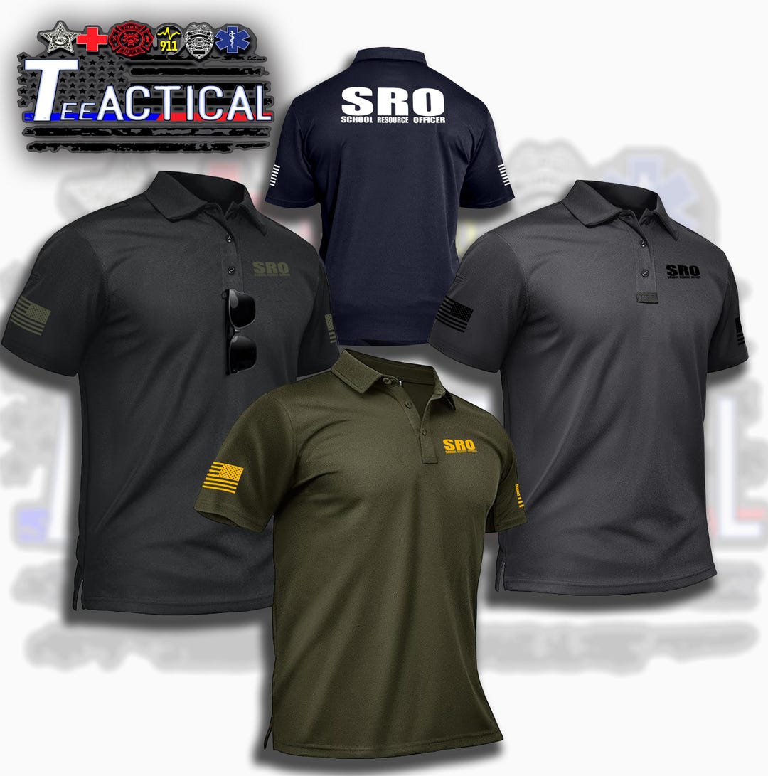 Custom SRO Tactical Polo — School Resource Officer - Etsy