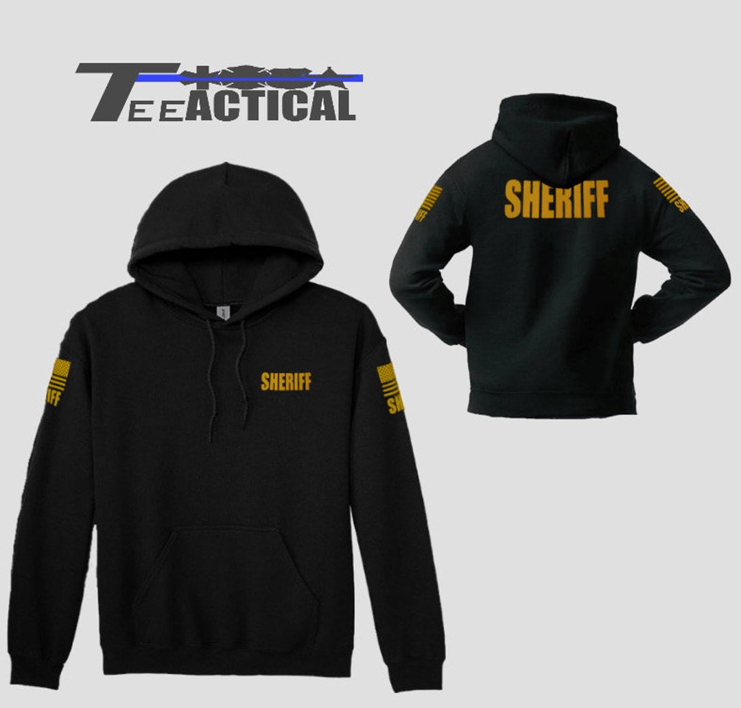 Custom SHERIFF DEPUTY Hoodie - Etsy