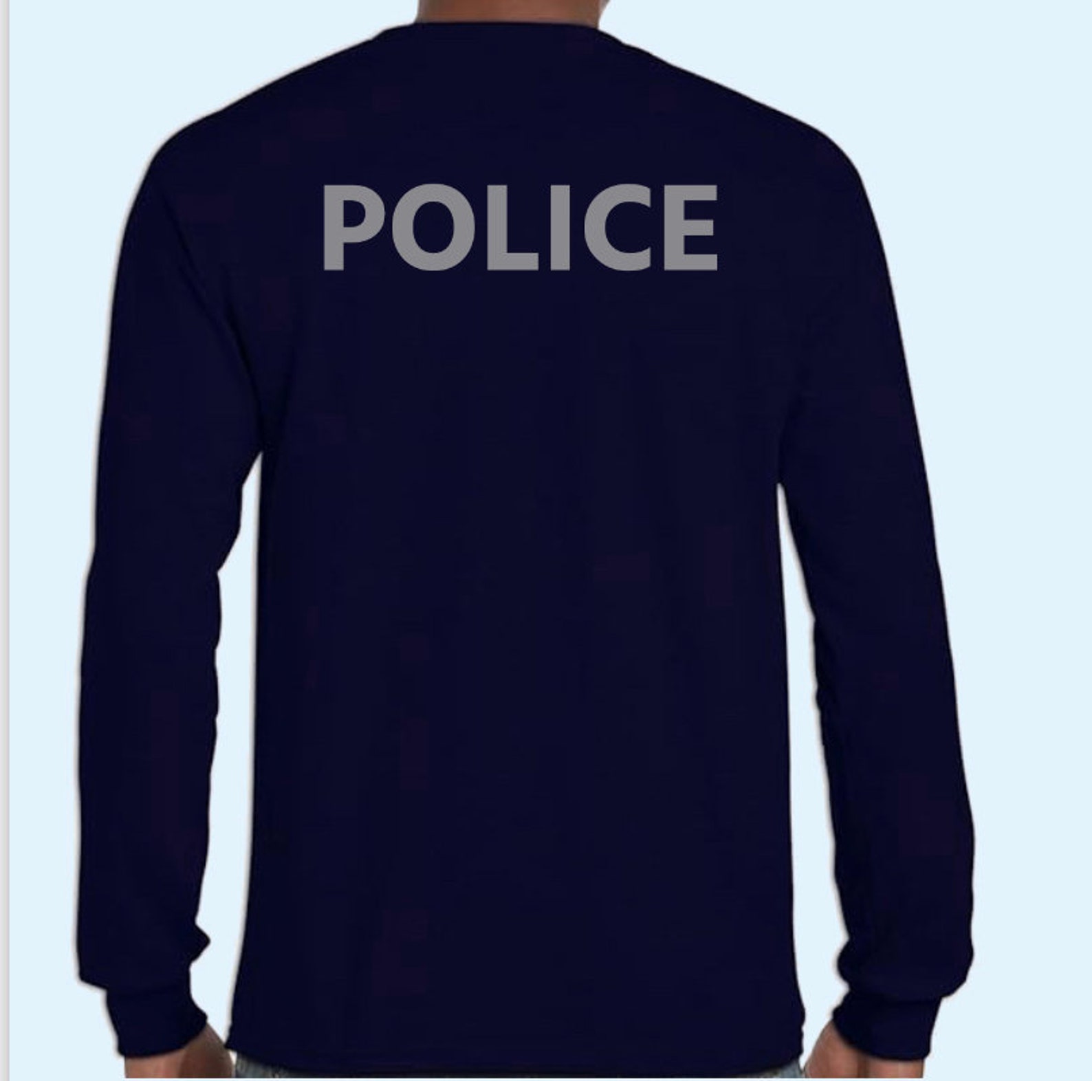 Custom First Responder Police Long Sleeve Shirt - Etsy