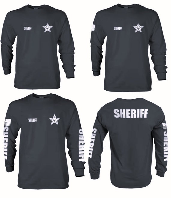 Sheriff Shirts Custom