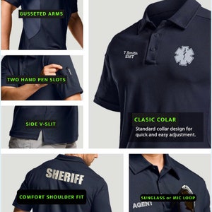 Custom First Responder Tactical Polo Shirts - Etsy