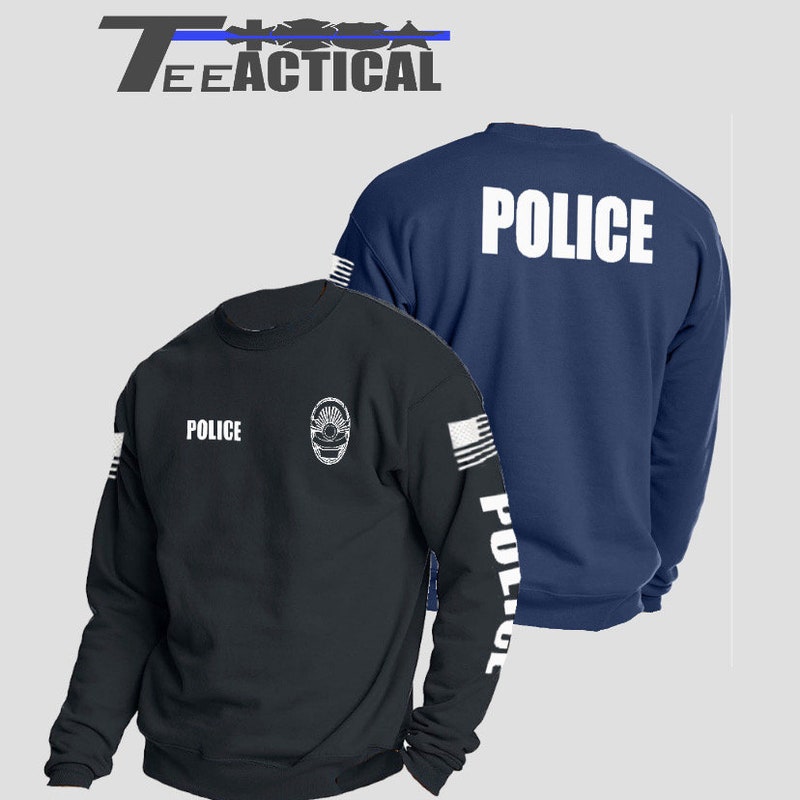 Police Sweater - Etsy