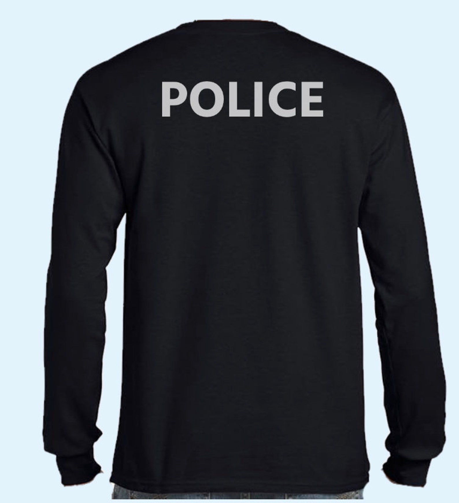 Custom First Responder Police Long Sleeve Shirt - Etsy