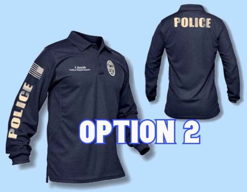 Custom First Responder Tactical Long-sleeve Polo Shirts - Etsy