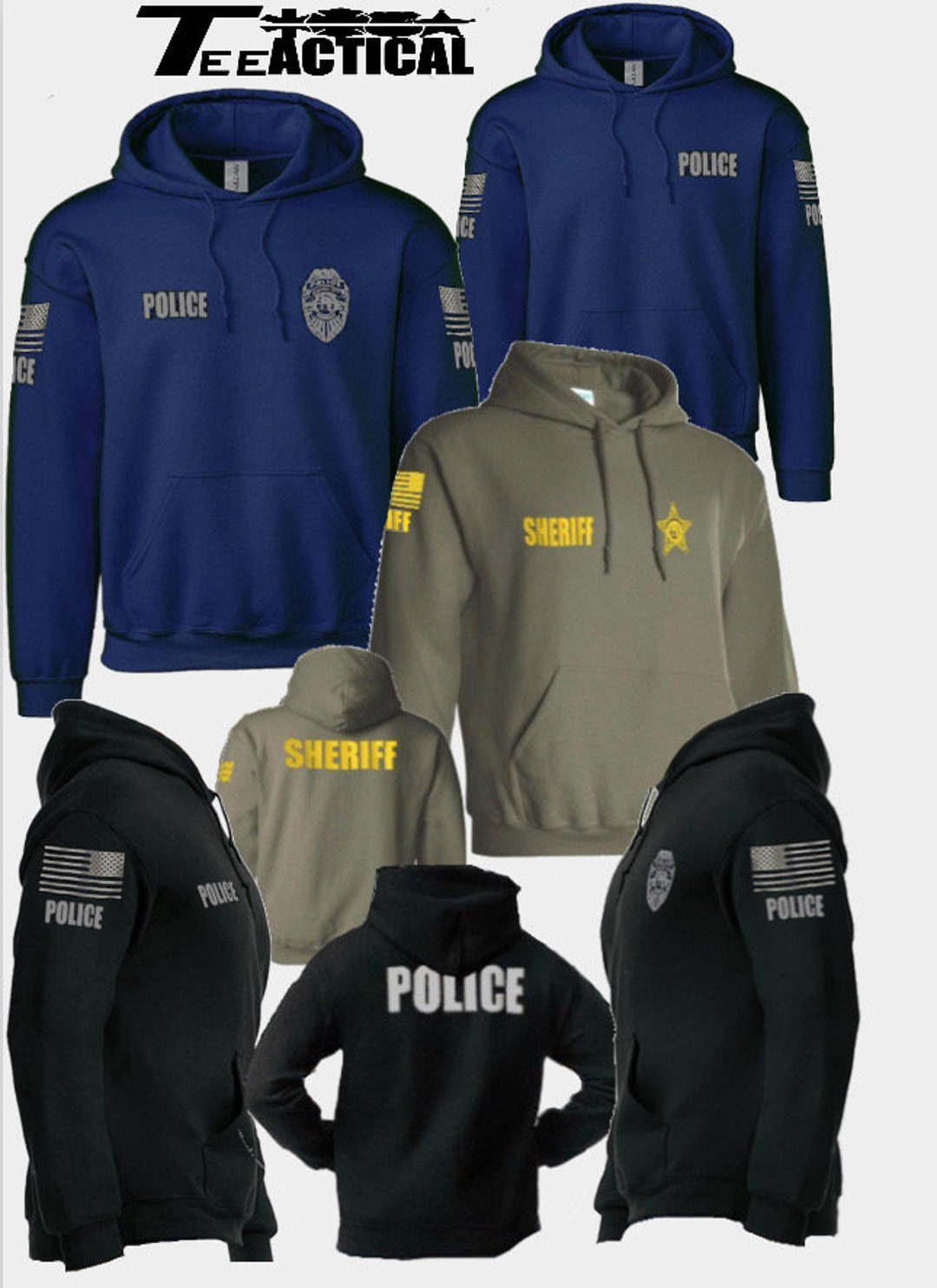 Custom FIRST RESPONDER Hoodie - Etsy