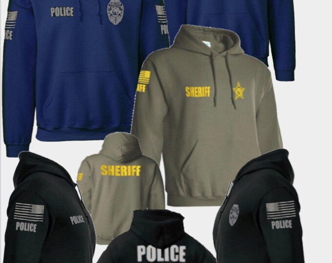 Custom FIRST RESPONDER Hoodie - Etsy