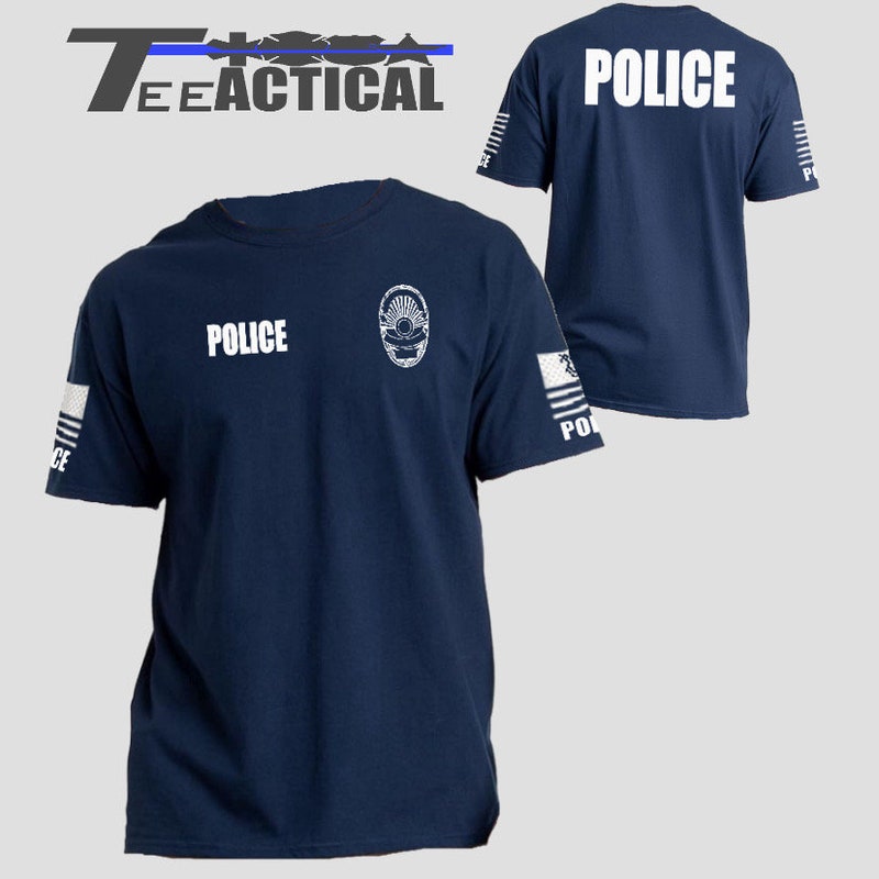 Police Tshirt - Etsy