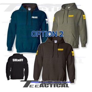 Custom FIRST RESPONDER Hoodie - Etsy