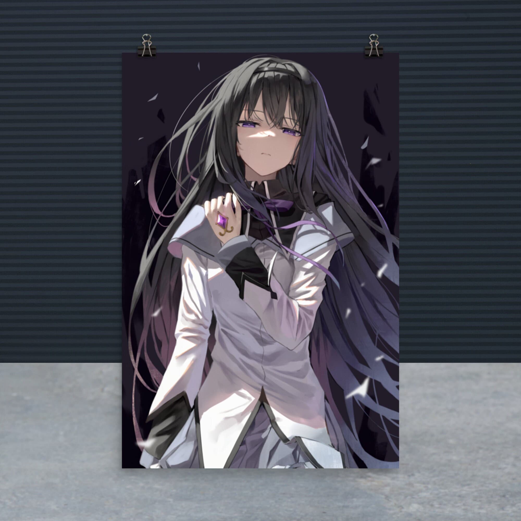 Madoka Magica Homura Premium Gloss Poster - Etsy