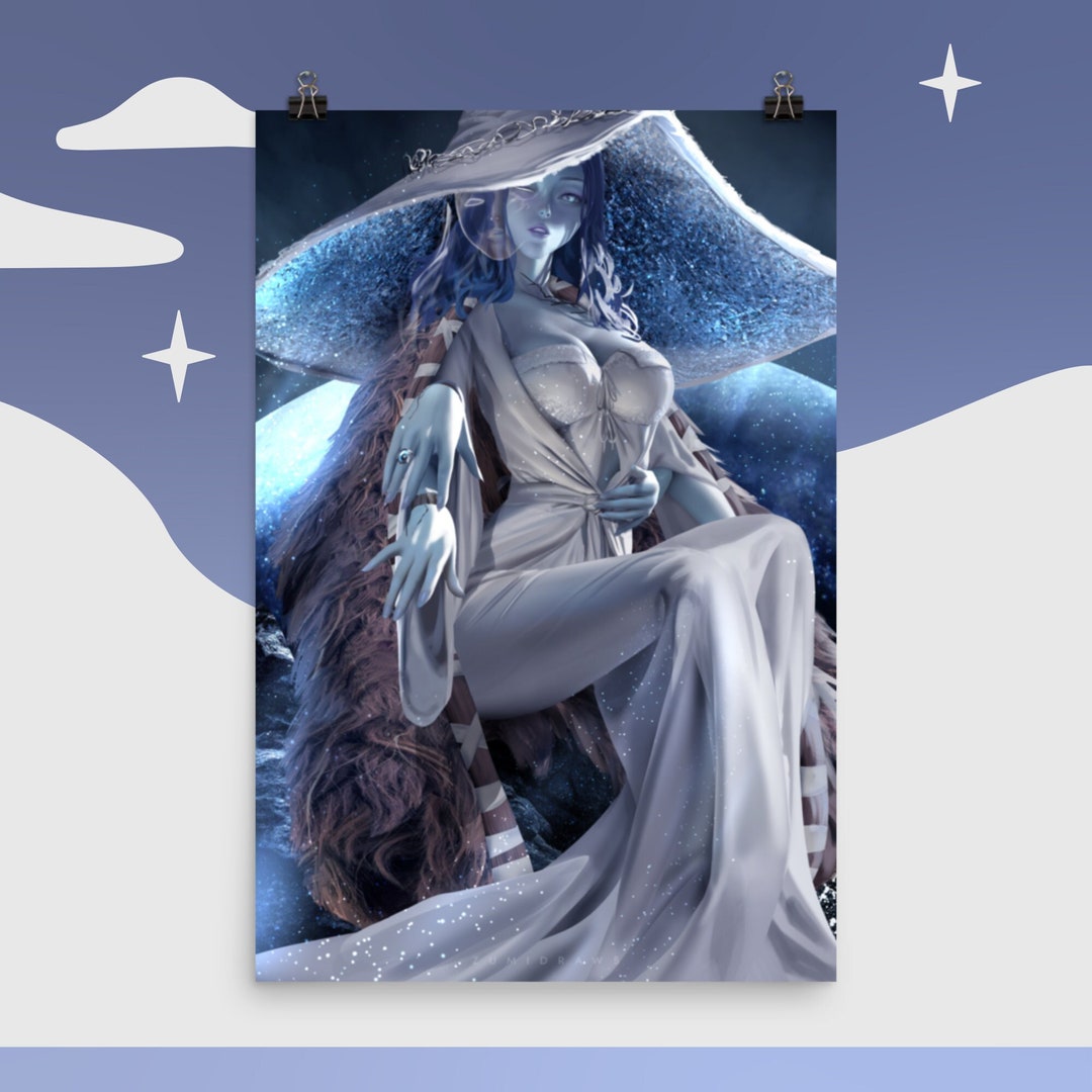 Lunar Princess Ranni the Witch Video Game Gloss Poster - Etsy