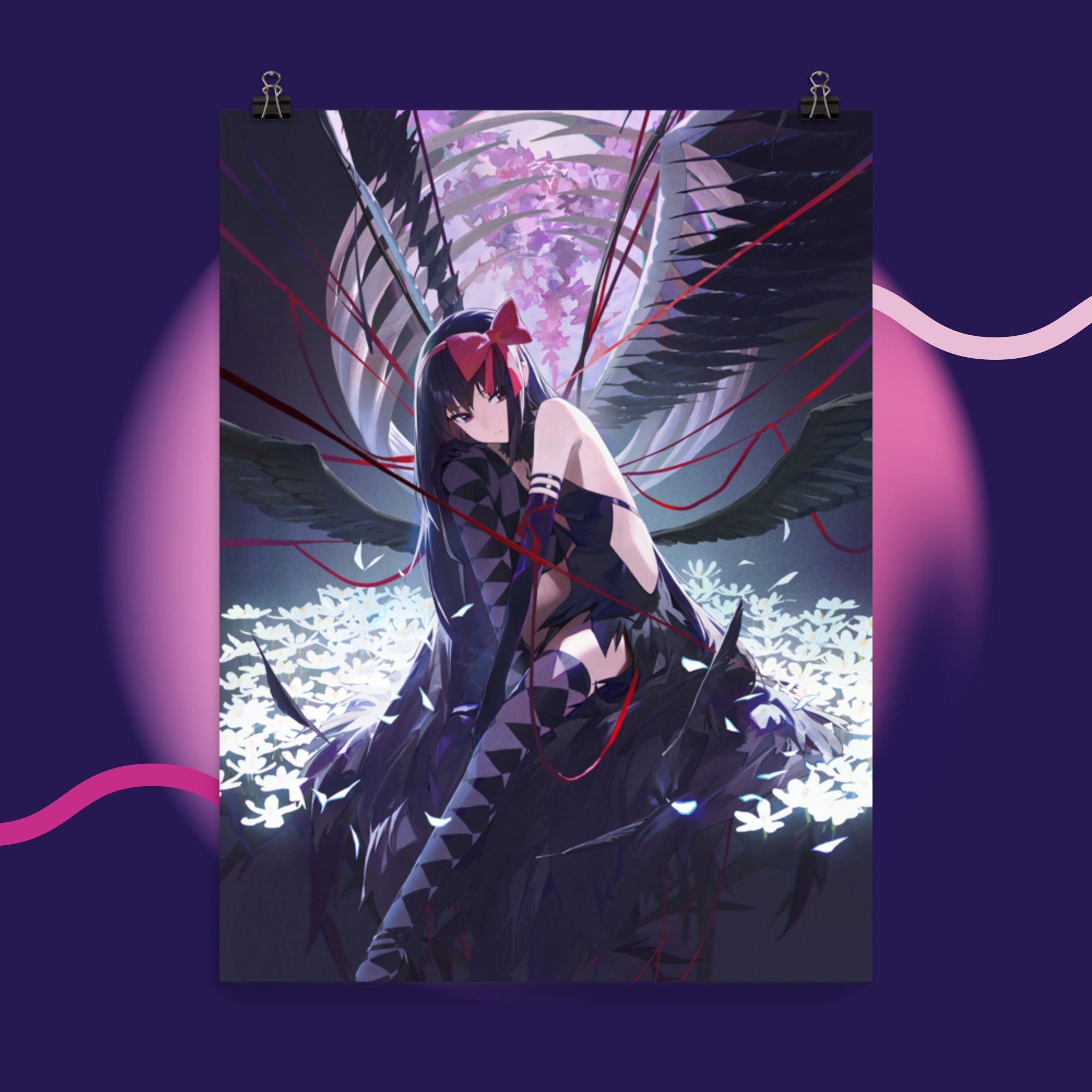Devil Homura Premium Gloss Poster madoka Series - Etsy