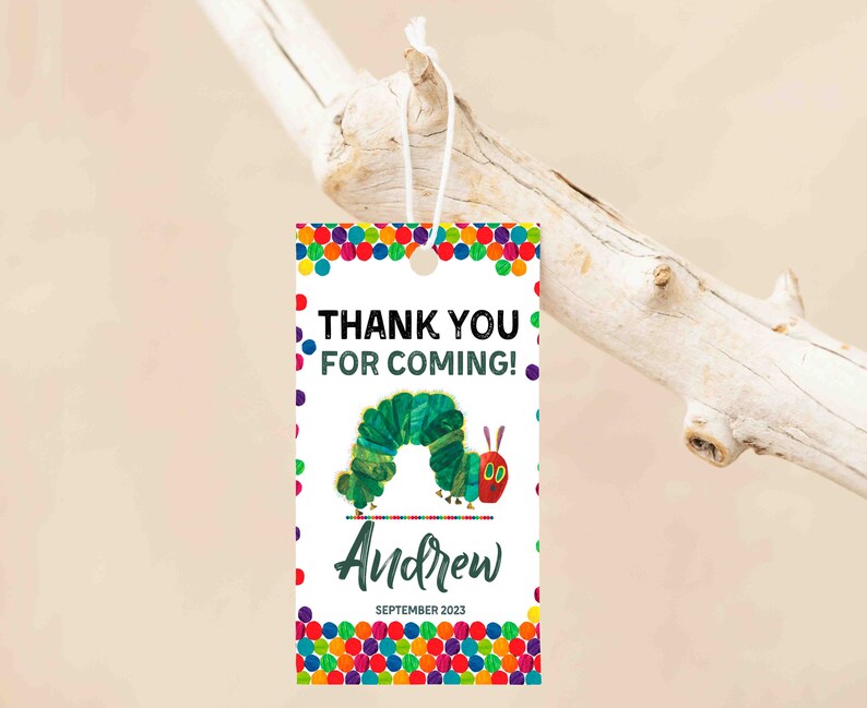 Editable the Very Hungry Caterpillar Birthday Invitation - Etsy