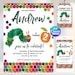 Editable the Very Hungry Caterpillar Birthday Invitation, Canva ...