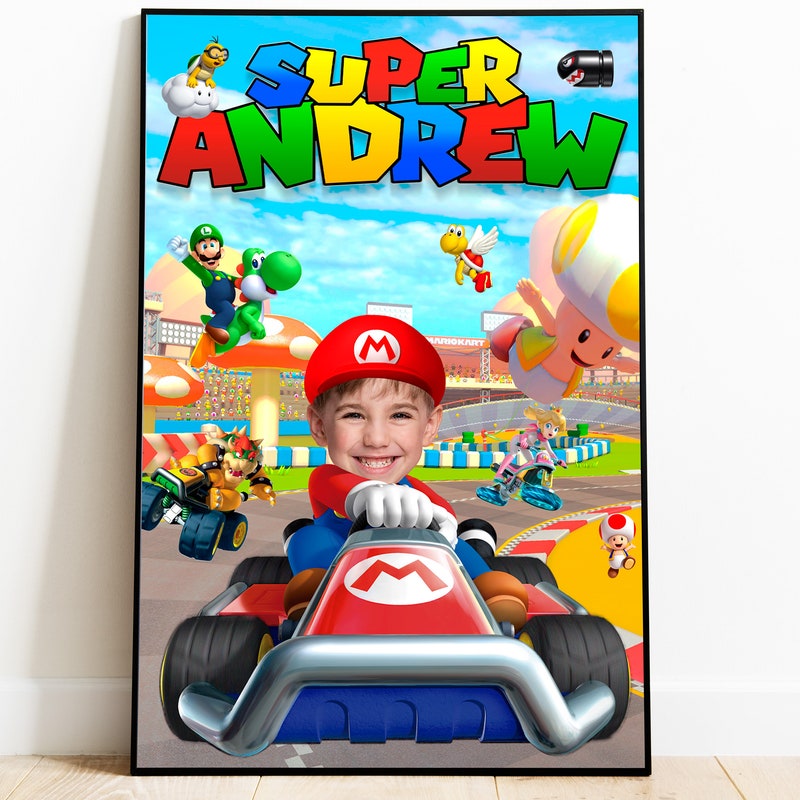 Super Mario Poster - Etsy