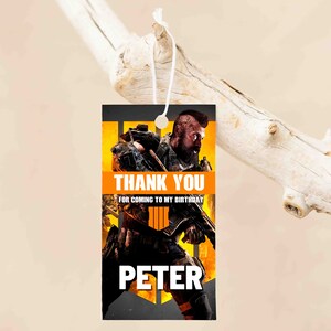 Editable Call of Duty Birthday Invitation, Canva Template, Mobile Size ...