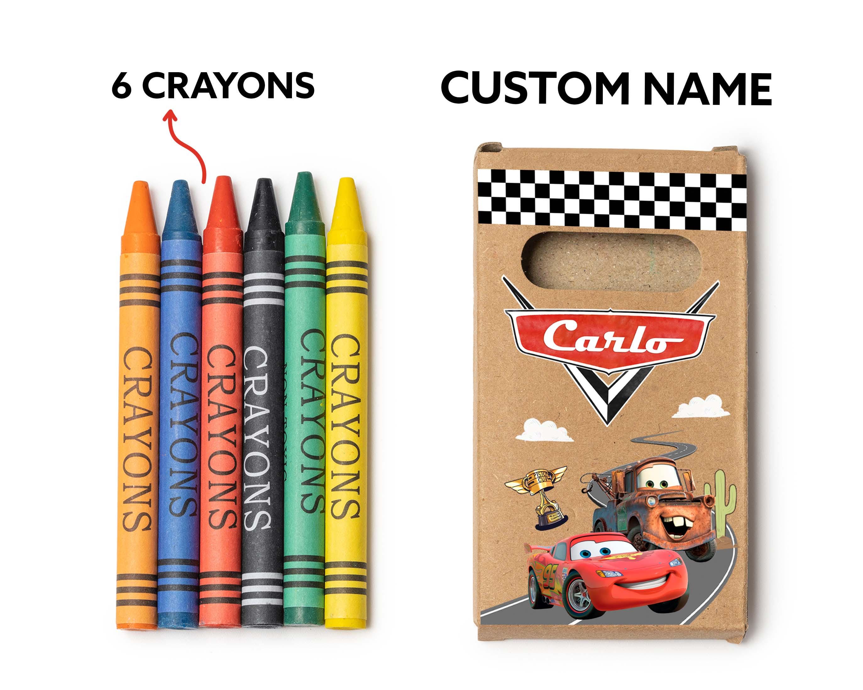 Cars Coloring Set | Cars Movie Birthday Party Favor | Custom Art Kit ...