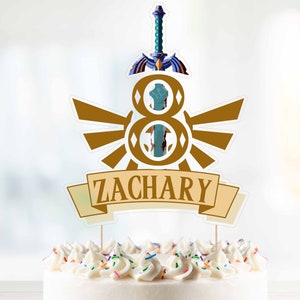 Zelda Cake Topper - Etsy