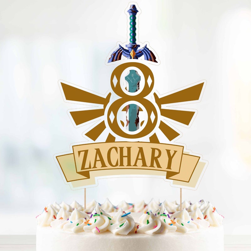 Zelda Cake Topper - Etsy