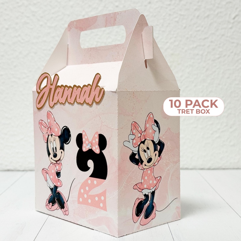 Minnie Mouse Candy Box - Etsy
