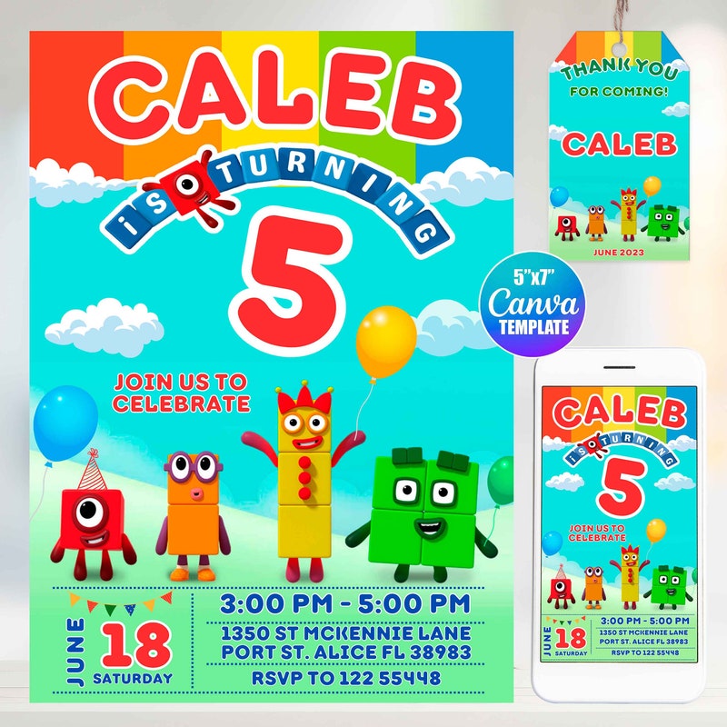 Numbered Labels Template - Etsy