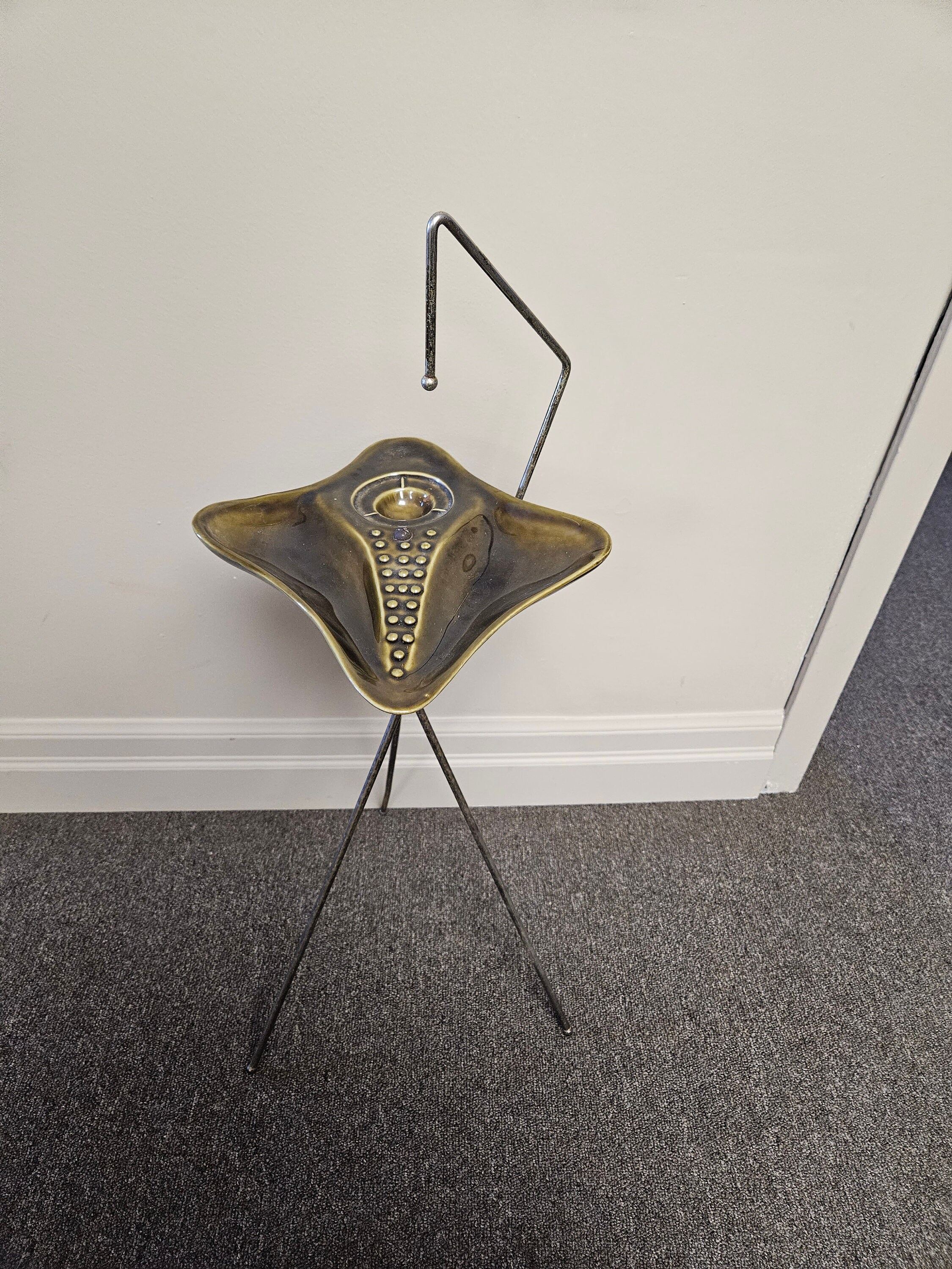 MCM 1960s Ashtray on Stand - Etsy