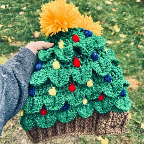 Christmas Tree Hat - Etsy