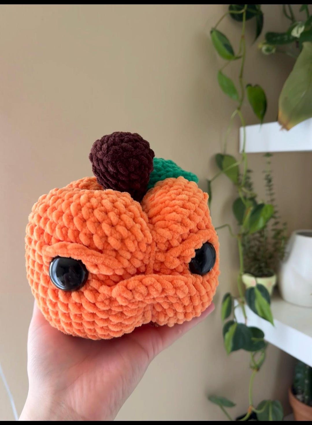 Grumpkin the Pumpkin, Great Decoration for Fall/october, Pumpkin Season ...