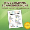 Pool Scavenger Hunt for Kids Printable Summer Activity Outdoor ...