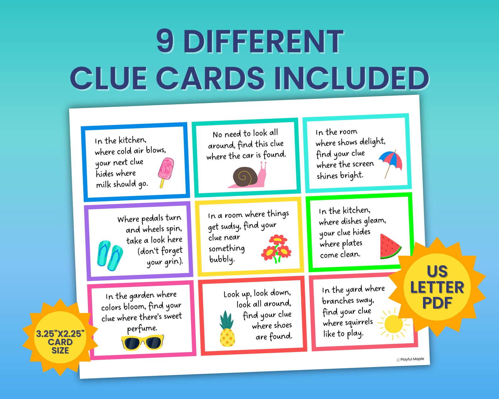 Summer Scavenger Hunt for Kids Printable Summer Activity Kids ...