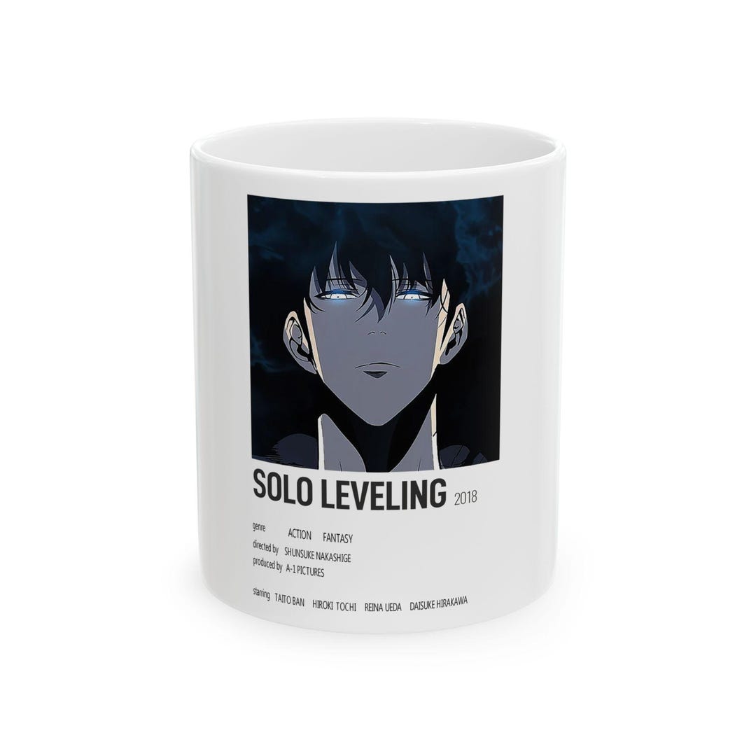 A Unique Mug for Solo Leveling Fans! Enjoy Your Drinks With Sung Jin ...