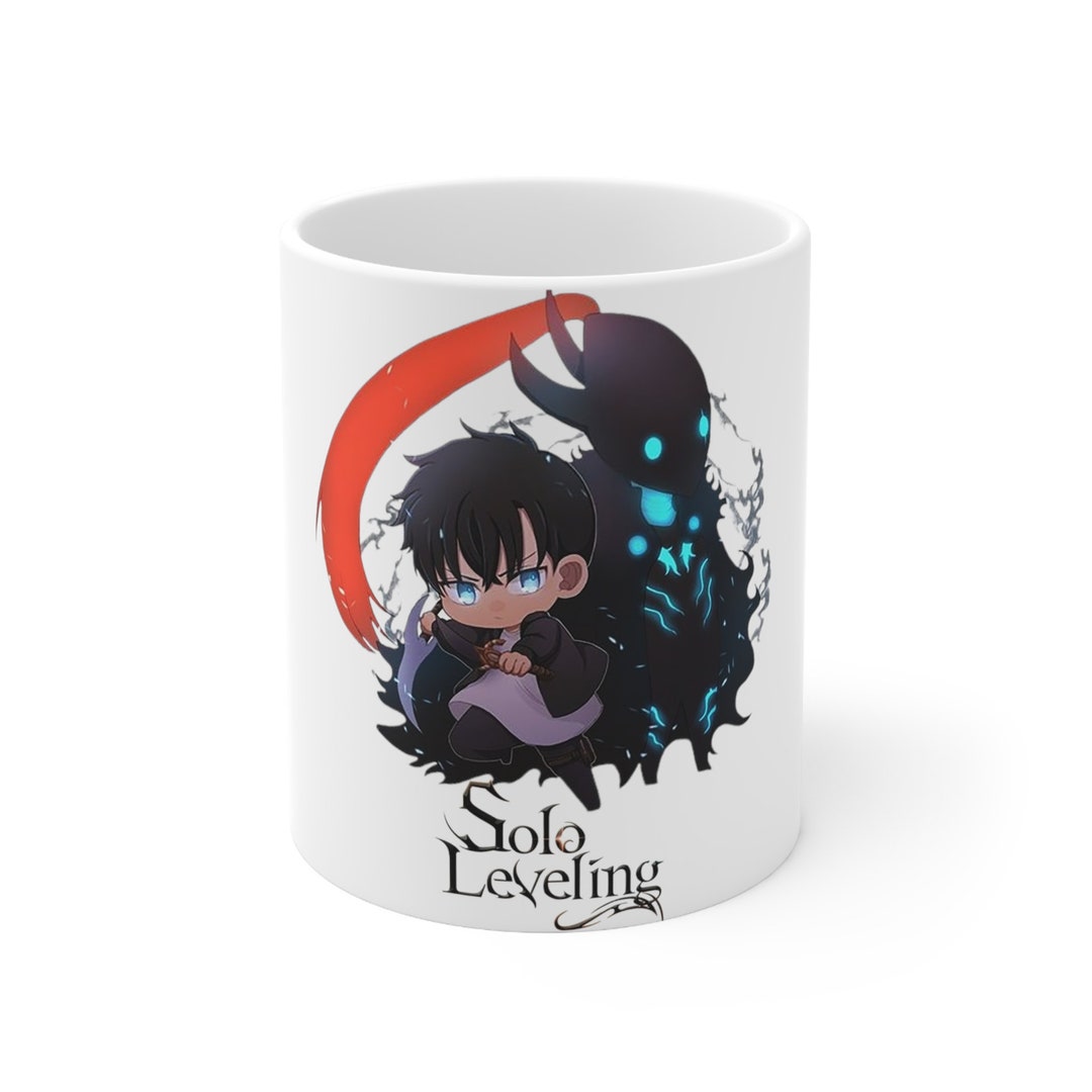 Solo Leveling Chibi Mug | Ceramic Mug 11oz | Chibi | Solo Leveling Mug ...