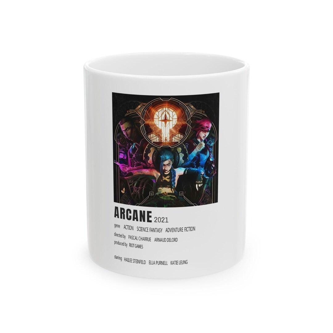 Arcane Mug | Arcane Mugs | Riot Games Mug | Ceramic Mug 11oz|movie ...