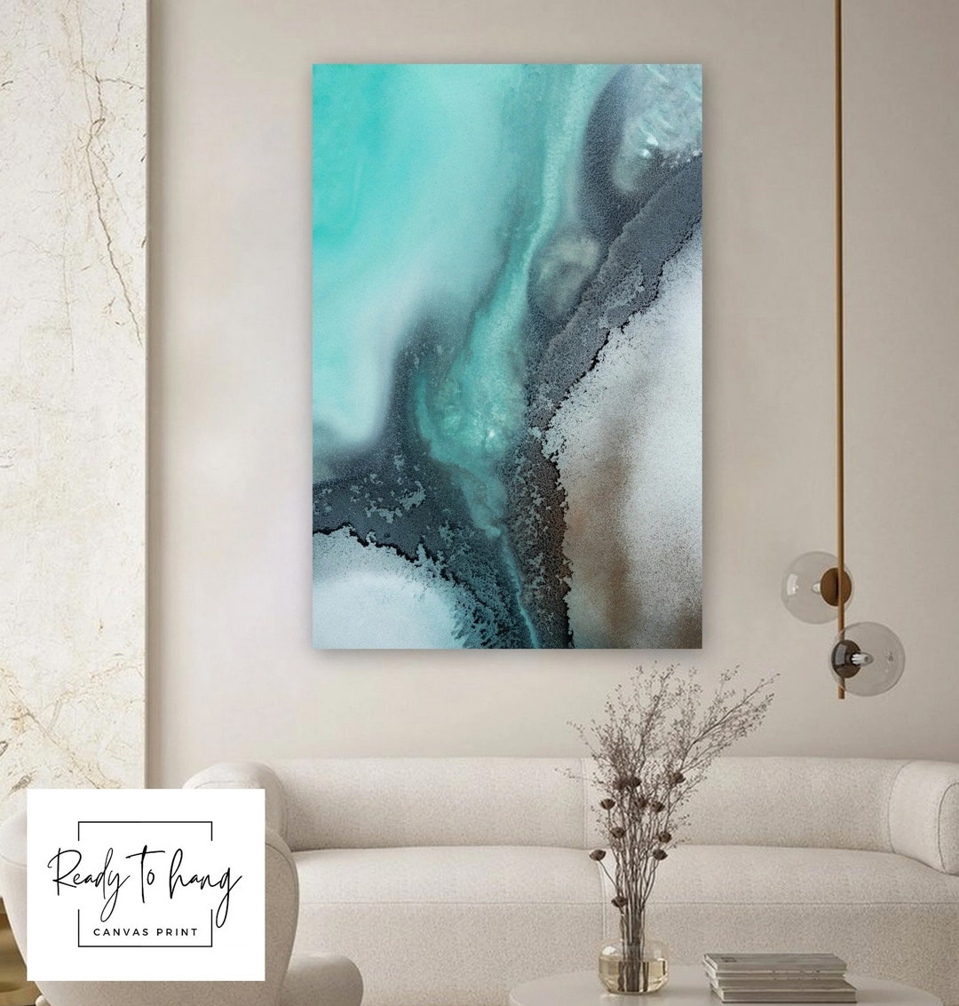 Aerial Ocean Art Print - Extra Large Ocean Art - Ocean Themed Art ...