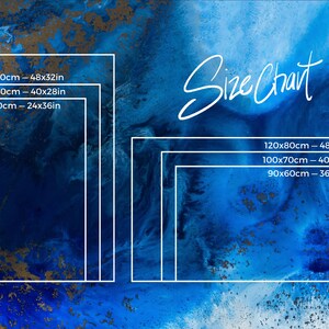 Abstract Modern Ocean Art, Albufeira Print, Large Framed Canvas Print ...