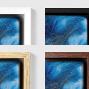 Abstract Modern Ocean Art, Albufeira Print, Large Framed Canvas Print ...