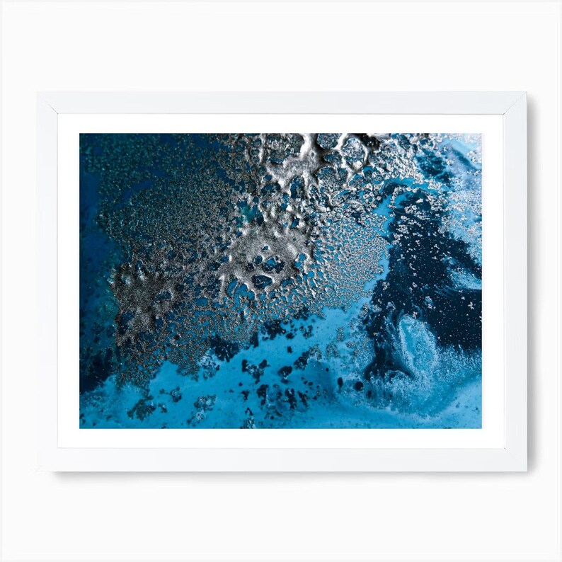 Ocean Water Print Abstract Printable Art Water Print Blue Water Print ...