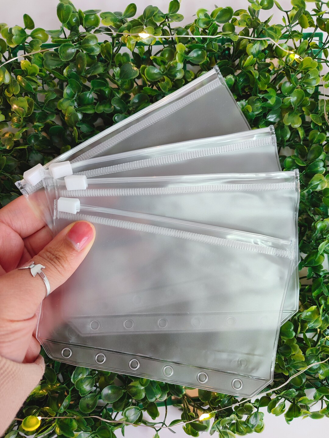 Transparent A7 Envelope With Zipper, Economical Folder, Envelope Method ...