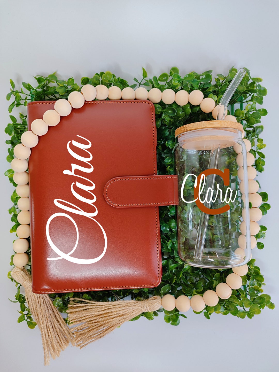 Gift Pack/initiation Into a Savings Method/savings Folder/personalized Glass/personalized Folder ...