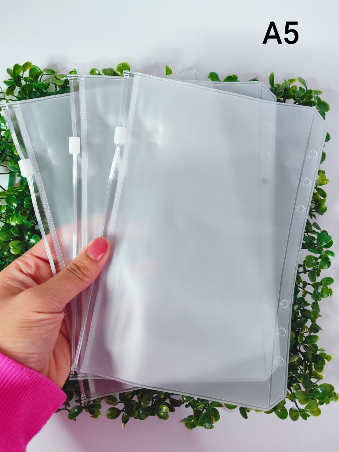 A5 Zippered Envelope, Budget Folder, Envelope Method, Saving Challenges ...