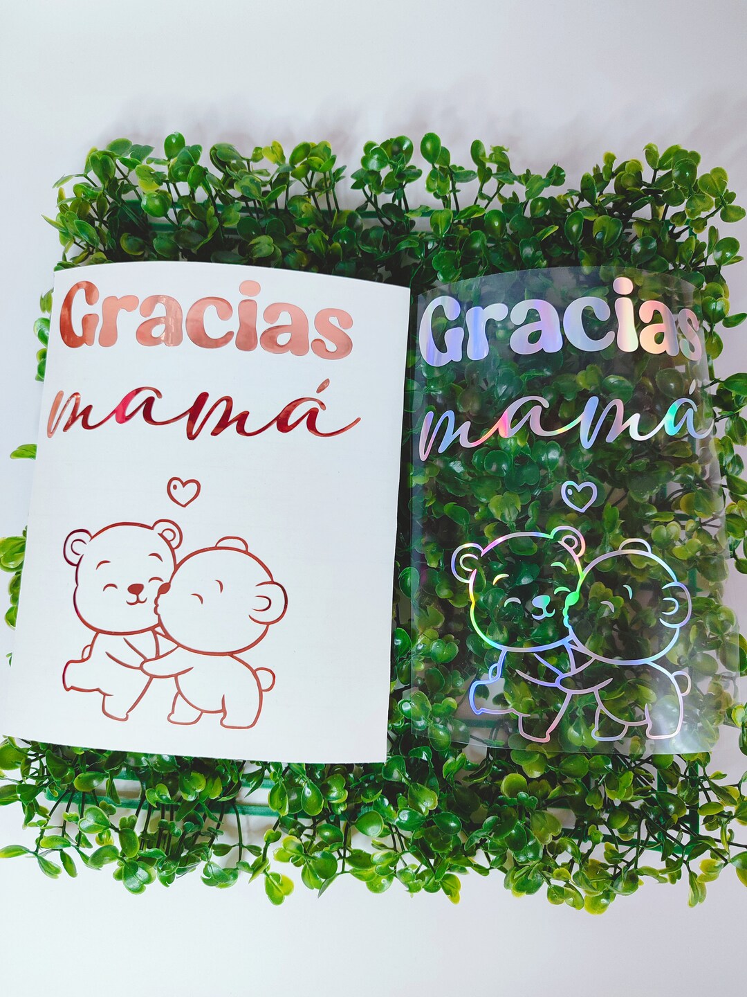 Mother's Day Themed Label, Personalized Mom Label, Adhesive Vinyl Gift ...