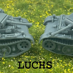 German Panzer II Luchs Ausf. L Light Tank - Etsy