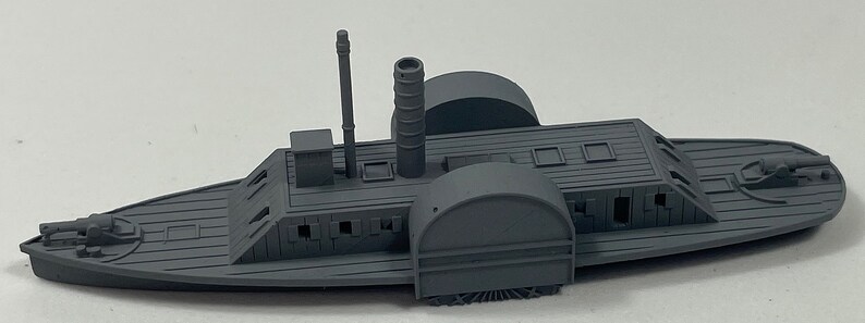 1/600 ACW Confederate Cottonclad Ram CSS Earl Van Dorn - Etsy