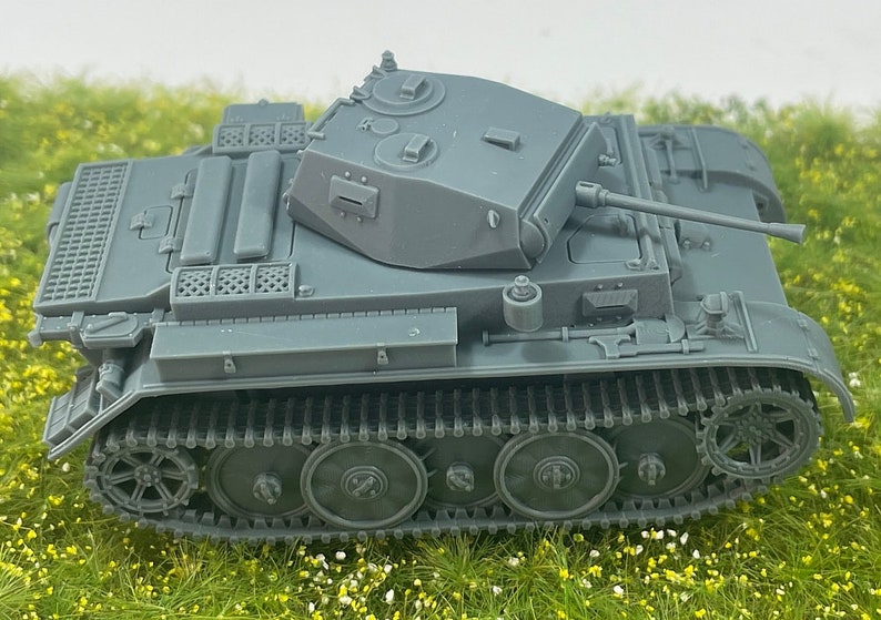 German Panzer II Luchs Ausfl 1/56 Scale - Etsy