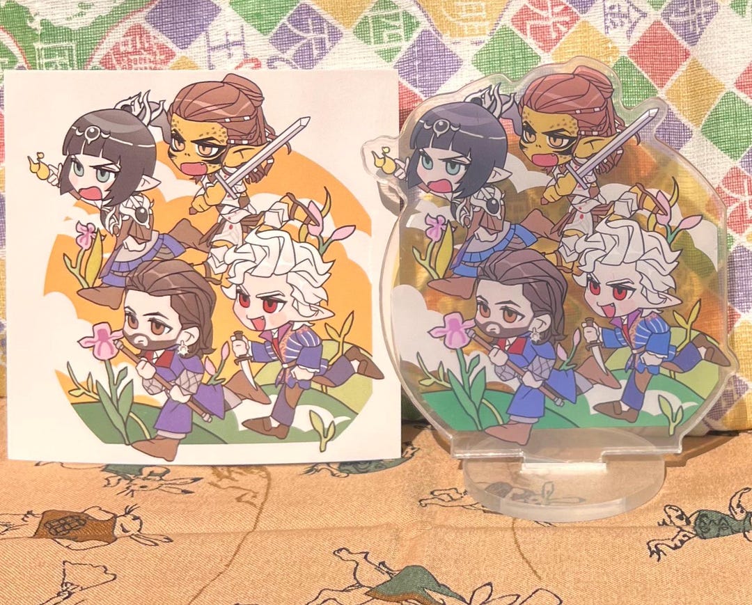 Baldur's Gate Astarion Lae'zel Shadowheart Gale Acrylic Stand - Etsy