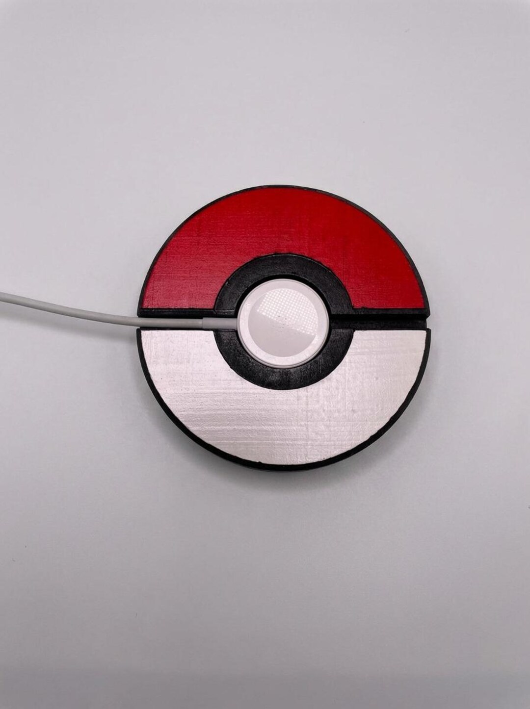 Pokeball Inspired Apple Watch Stand | Handmade Wooden Charger Dock ...