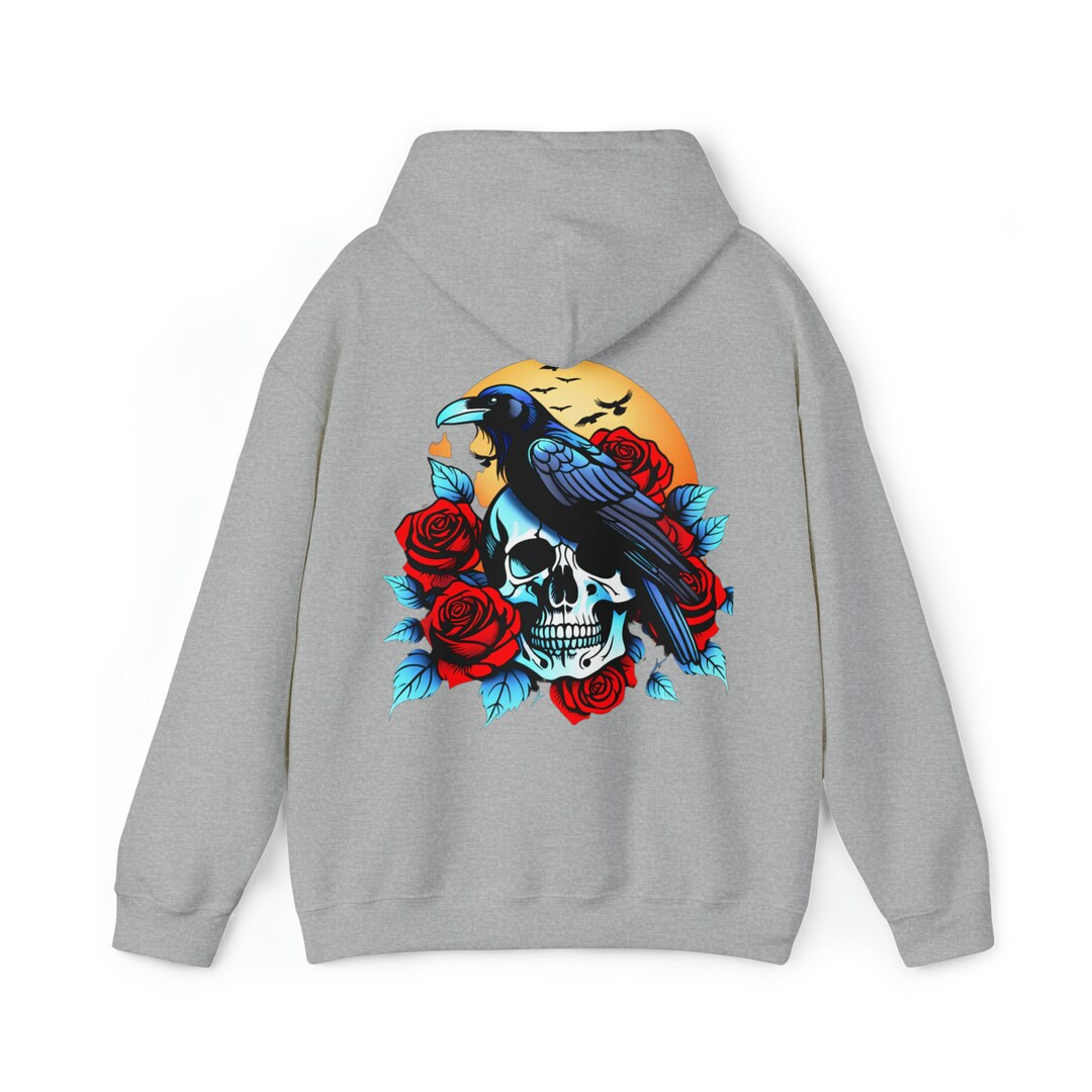 Unique Villain Graphic Hoodie Casual Wear, Double-sided Print Unisex ...